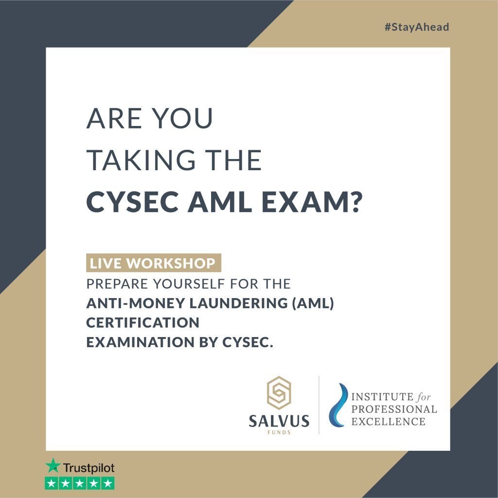 [Free] CySEC AML Certification mock examination #3 - SALVUS Funds