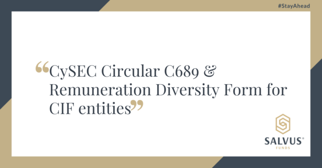 CySEC Circular C689 & Remuneration Diversity Form for CIF entities ...